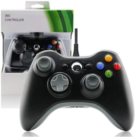 Controle Fio Compativel Xbox Slim Fat E Pc Joystick Kapbom Controle Para PC