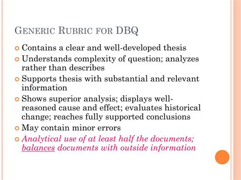 PPT The Document Based Question DBQ PowerPoint Presentation Free