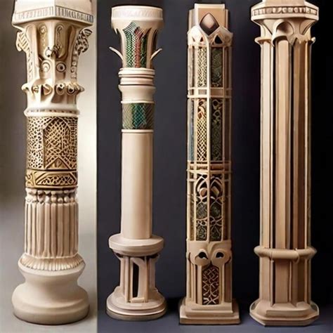 Make A Column Decoration Suitable For Premium Ai Generated Image