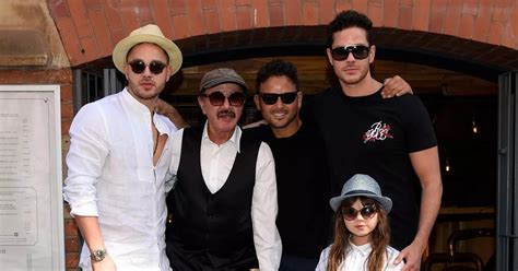 Showbiz Thomas Brothers Ryan Adam And Scott Celebrate Fathers Day In