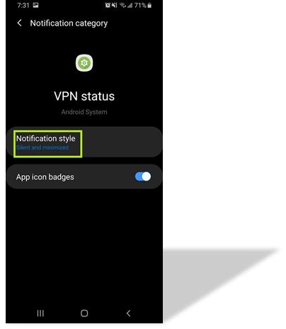 VPN IS RUNNING Notification CloudVeil