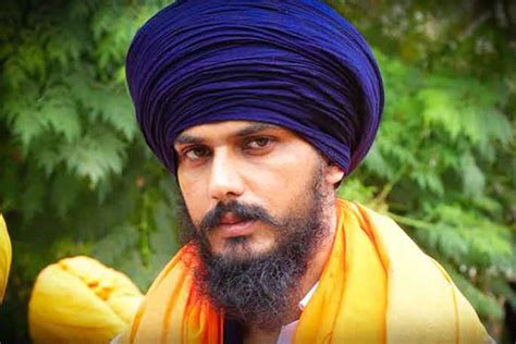 Amritpal Singh Khalistani Leader Amritpal Singh Is Still On Run