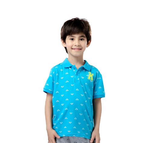 背靠背kappa2016短袖儿童通用翻领半袖新款新品男运动k05i2pd51 百正运动专营店