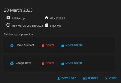 Home Assistant Backup Methods And Best Practices Smarthomescene