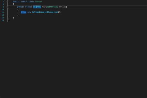 Guid New Mapping Generator Design Time Alternative To Automapper