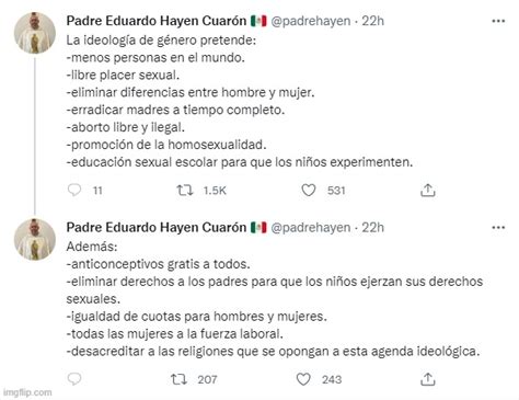 Asshole Mexican Priest Rants Against Gender Ideology Because Its