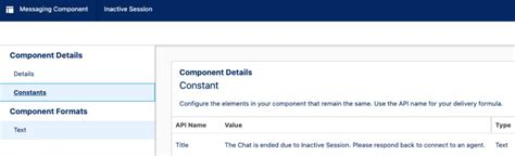 How To End Messaging Session Due To Inactivity In Salesforce Messaging For In App And Web