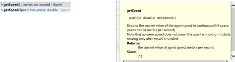 Anylogic How To Print Out The Maximum Speed Of The Agent As The Output Consistently Shows Zero