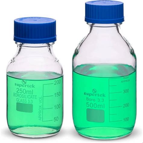 Borosilicate Glass Supertek Reagent Bottle 250 Ml At ₹ 919piece In