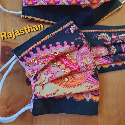 Indian Mask Desi Mask Exotic T Mask Etsy