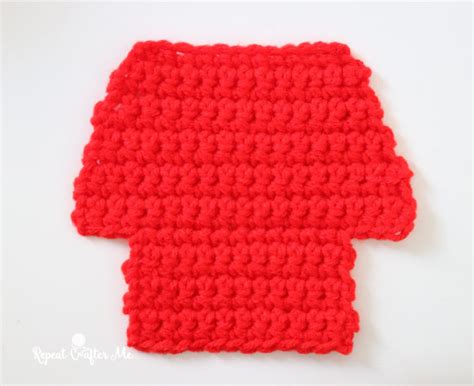 Crochet Snoopy Doghouse Applique Repeat Crafter Me