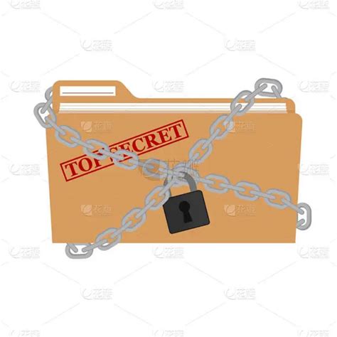 金属链和挂锁 文件夹。文件保护。数据安全和隐私概念。安全机密信息。网络横幅的现代平面设计插图概念图片光样式 图片图片素材 花瓣网
