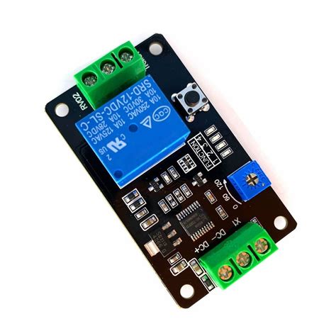 TRM01 Delay Timer Relay Self Locking On Off Switch Trigger Module DC 5V