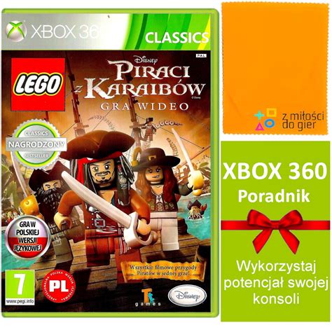 XBOX 360 LEGO PIRACI Z KARAIBÓW GRA WIDEO Polskie Wydanie Po Polsku PL