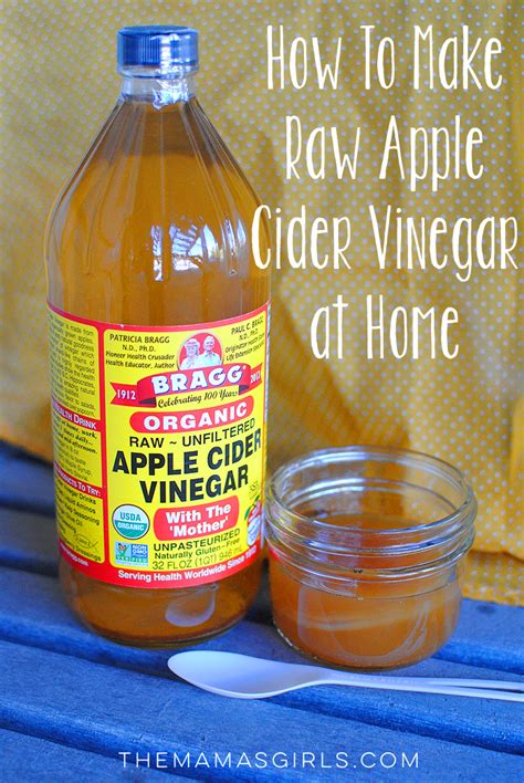 How To Make Raw DIY Apple Cider Vinegar At Home TheMamasGirls