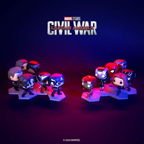 Funko Pop Marvel Captain America Civil War Build A Scene Bucky