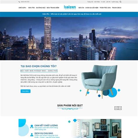 Theme Wordpress Bán đèn Led đèn Trang Trí