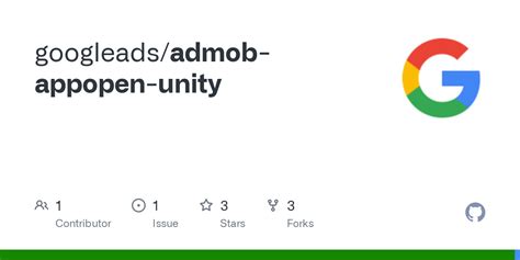 GitHub Googleads Admob Appopen Unity