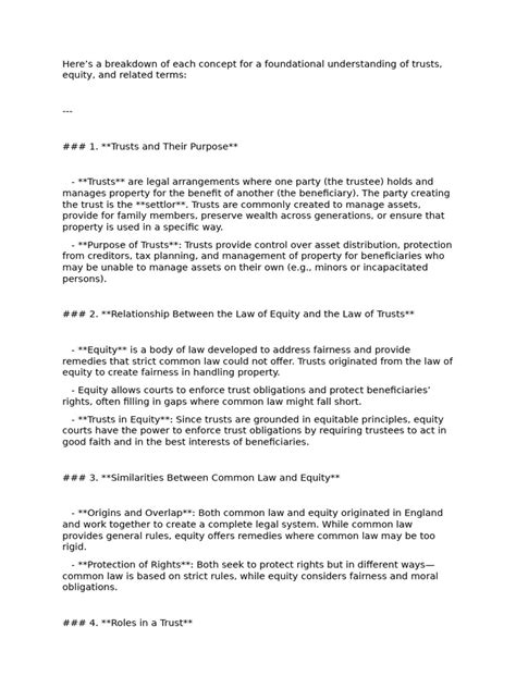Lahvees Week 1 Homework Pdf English Trust Law Equity Law