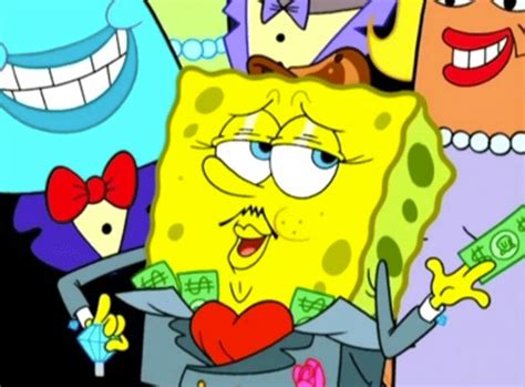 Meme Generator Fancy Spongebob Giving Away Money Newfa Stuff