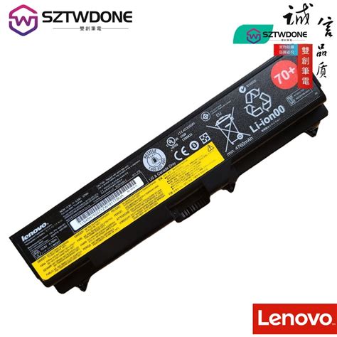 適用於聯想 Thinkpad T530 W530 L430 L530 T410 T420 I T430 I 筆電電池 蝦皮購物