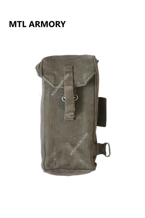 British Issued 58 Pattern Ammo Pouch Mtl Armory