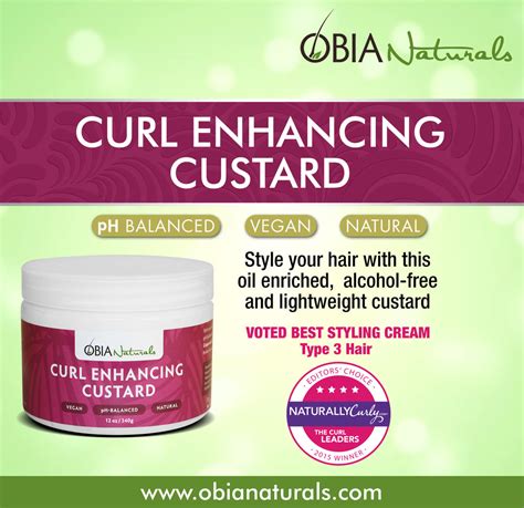Curl Enhancing Custard Obia Naturals
