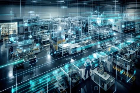 Premium Photo Blue Digital Cyberspace And Digital Data Network