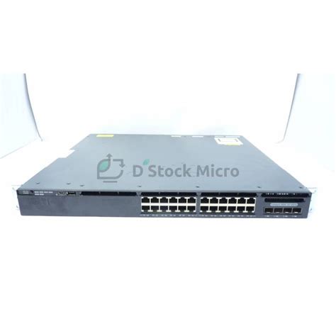 Cisco Catalyst 3650 Switch Ws C3650 24ts E V04 10 100 1000 Mbps