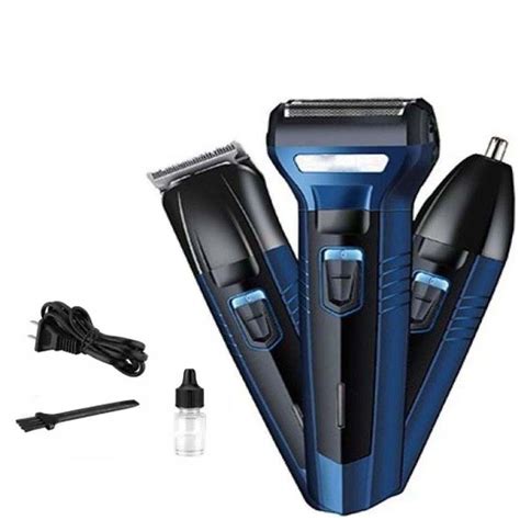 Máquina Raspar Barba Cabelo e Pêlos do Corpo Progemei MadeiraMadeira