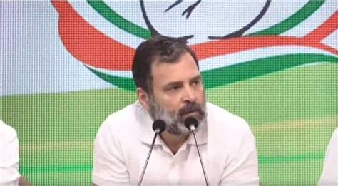 Rahul Gandhi In Us Congress Leader Attacks Pm Modi Bjp And Rss Over