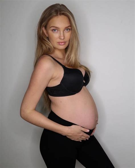 Romee Strijd Pregnant From 9th To 40th Weeks 4 Photos The Fappening