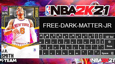 SECRET DARK MATTER LOCKER CODES ACTIVE IN NBA 2K21 MYTEAM NBA 2K21