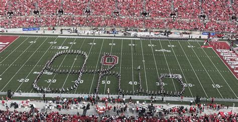 Watch Ohio State Pregame Band Show Featuring Script Ohio Carmen Ohio