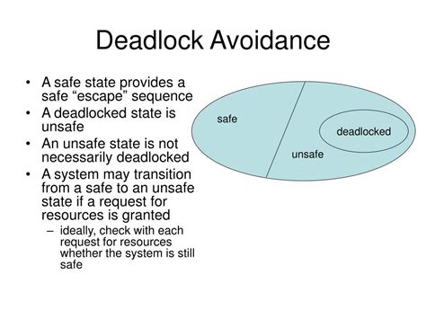 Ppt Deadlock Avoidance Powerpoint Presentation Free Download Id