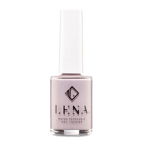 Lena Nail Polish Breathable Halal Water Permeable Lilac Nail