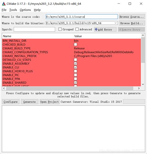 windows下x265编译 window编译libx265 csdn博客