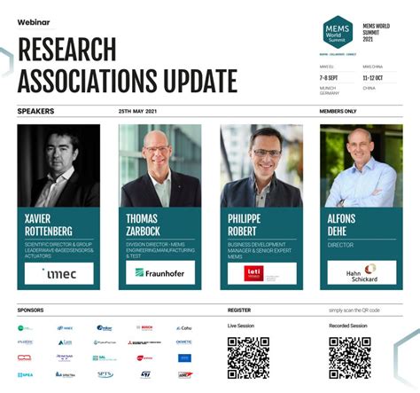 🌍 mems world summit research institute webinar live may 25 2021