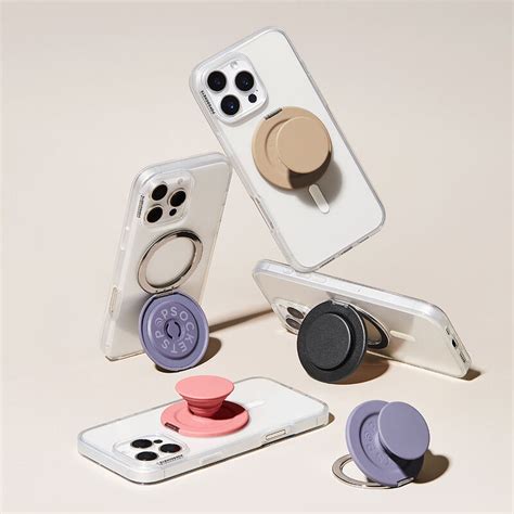 Black — Magsafe Kick Out Grip And Stand Magsafe Popgrip Popsockets