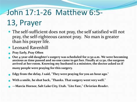 Matthew 6 9 13thy Kingdom Come John The Baptist Position “in Chri
