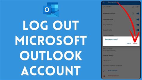 How To Logout Of Microsoft Outlook Account 2024 Sign Out Of Your Outlook Account Youtube