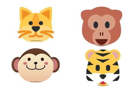 World Animal Day Animal Face Mask Activity