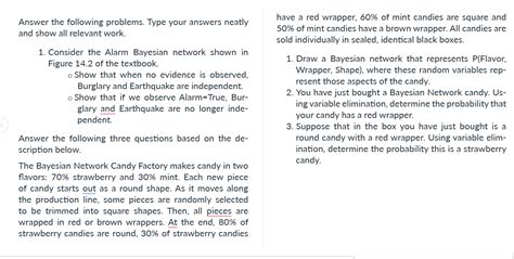Solved Answer The Following Problems Type Your Answers Chegg