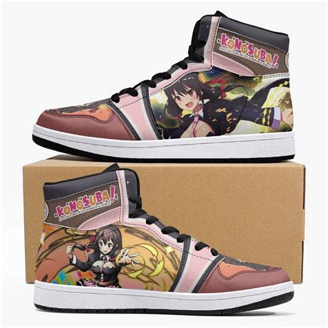 Yunyun Konosuba Mid 1 Basketball Shoes Animebape