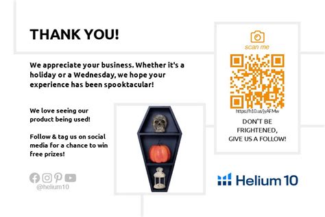 Amazon Product Inserts Helium 10