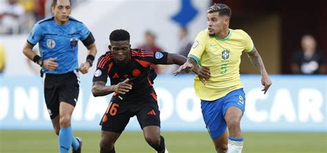 Brasil Empata Com A Colômbia E Se Classifica Em Segundo Lugar No Grupo