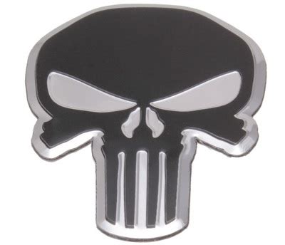 NAKLEJKA PUNISHER D NA AUTO GWIAZDA CZASZKA Oficjalne Archiwum Allegro