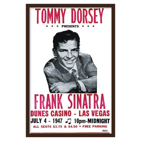 Frank Sinatra Concert Poster Etsy