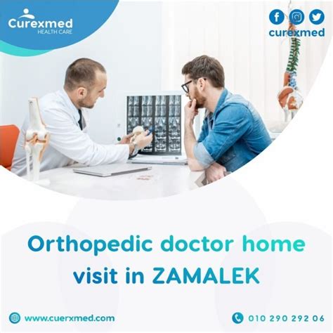 Orthopedic Doctor Home Visit In Zamalek Curexmed