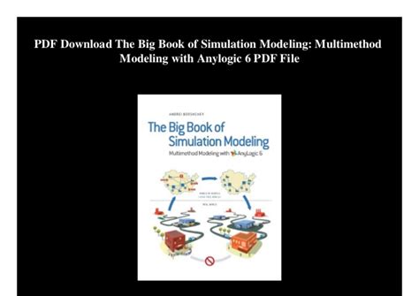 Modeling And Simulation Books Pdf Logisticslasopa